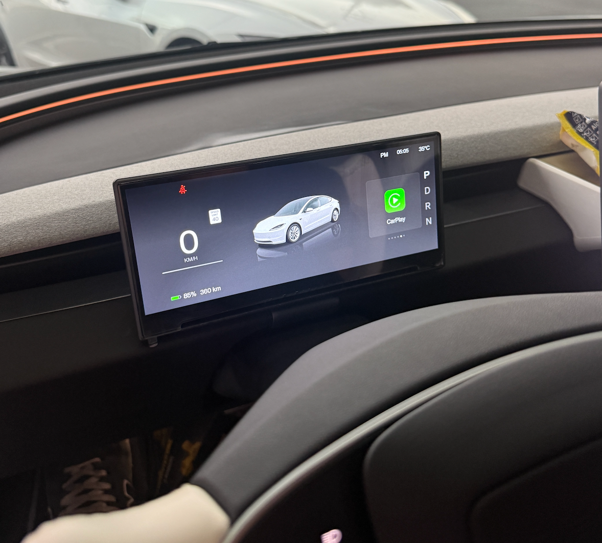 Minimalist Instrument Cluster for Tesla – MIKSTORE