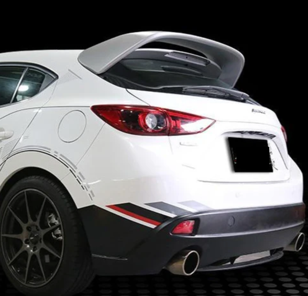 Mazda 3 14-19 Hatchback Spoiler – MIKSTORE
