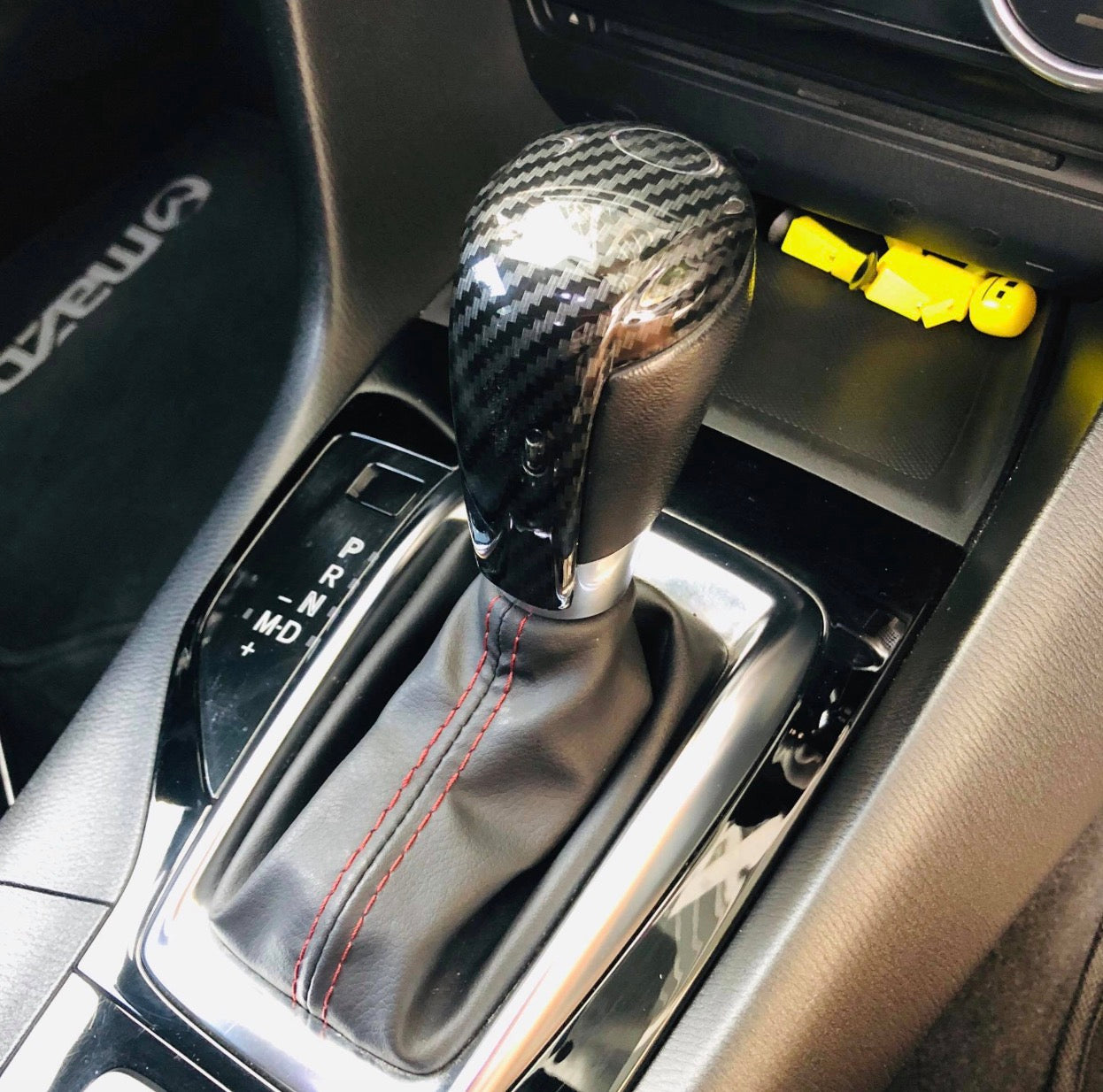 Carbon Fiber Shift Stick Cover for Mazda Skyactiv – MIKSTORE