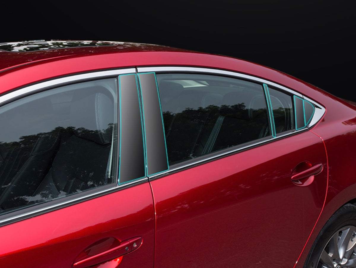Mazda Window Pillar TPU Clear Film – MIKSTOREPH LLC