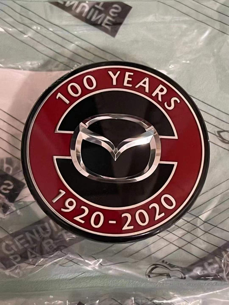 100 Years Mazda Anniversary Center Cap Limited Edition – MIKSTOREPH LLC